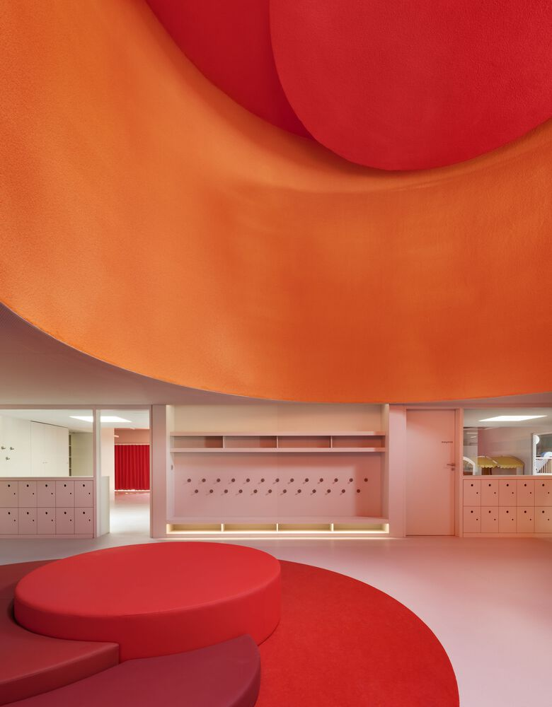 Modern Daycare Architecture in France: A Vibrant Crèche by Dominique ...