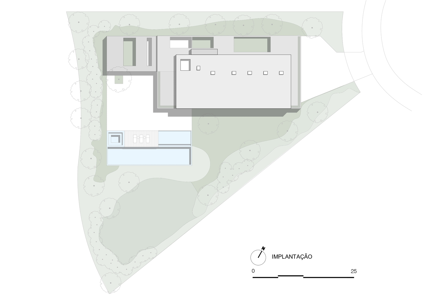 Modern Brazilian House Design: Floreira House by Matheus Farah + Manoel ...