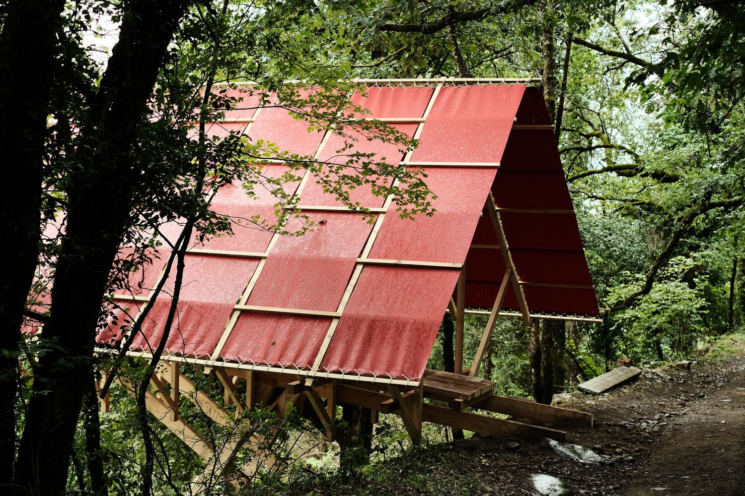 Patagonian Shadow Pavilion / DRAA: A Sculptural Ode to Patagonian Heritage in France ...