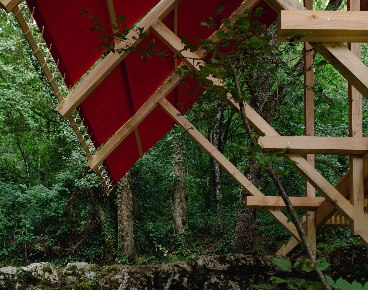 Patagonian Shadow Pavilion / DRAA: A Sculptural Ode to Patagonian Heritage in France ...