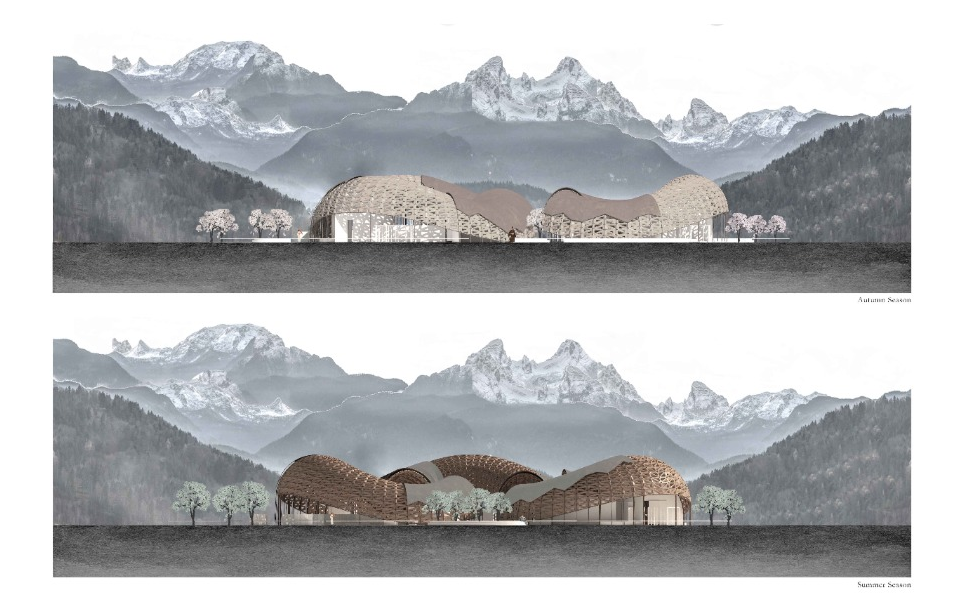 Tectonic Bloom: A Cultural Architecture Inspired by Sakura and ...