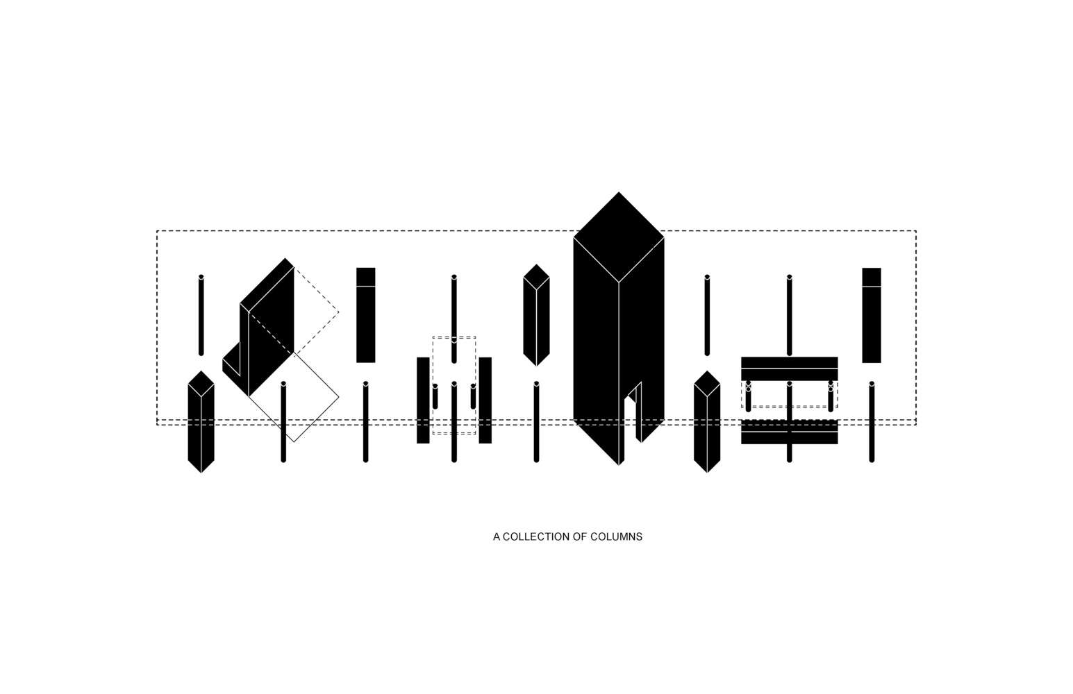 Columnating Pavilion Design by Found Projects and Atelier Noirs: A Sculptural Approach to ...