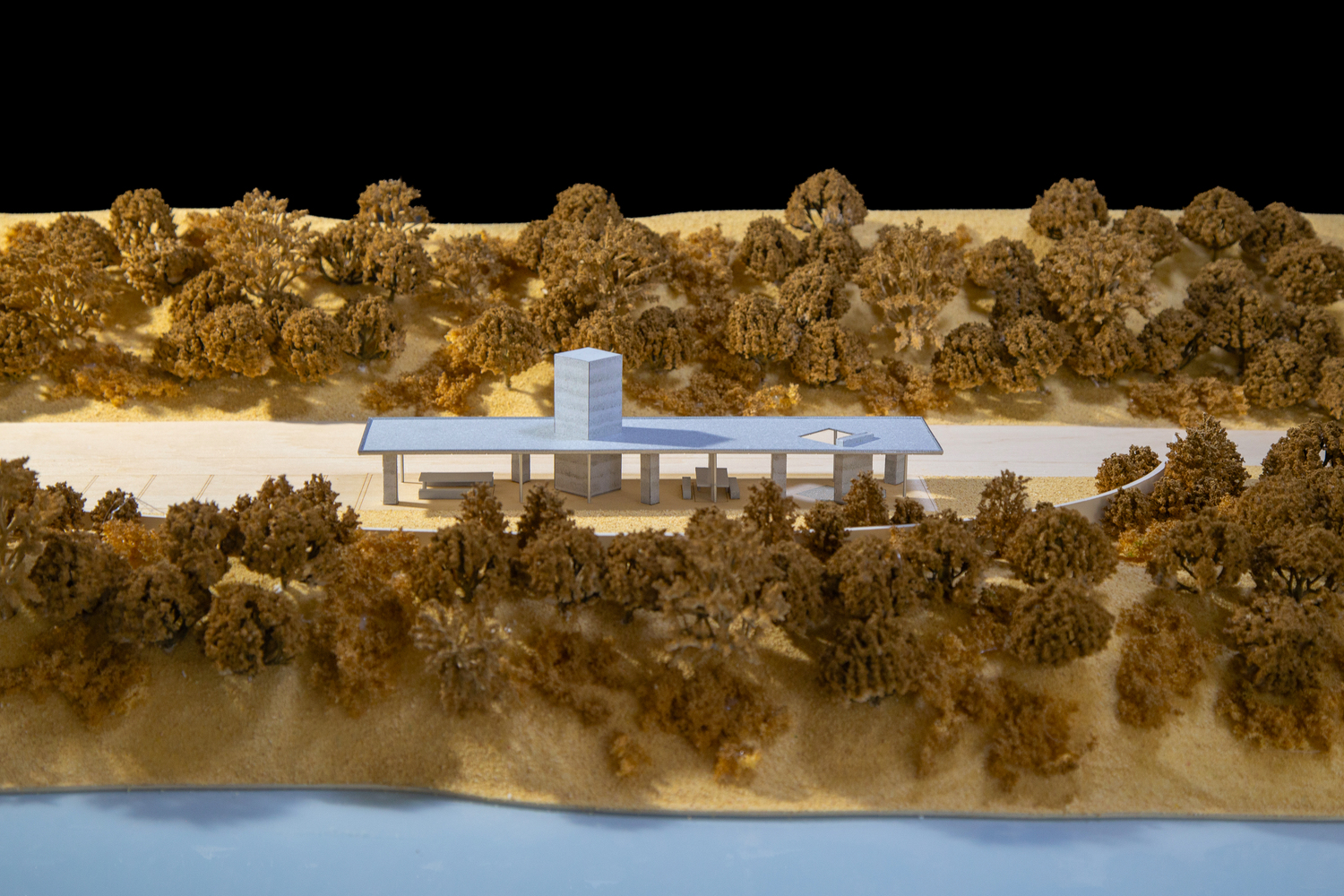 Columnating Pavilion Design by Found Projects and Atelier Noirs: A Sculptural Approach to ...