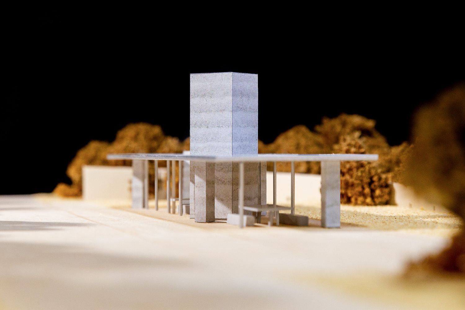 Columnating Pavilion Design by Found Projects and Atelier Noirs: A Sculptural Approach to ...