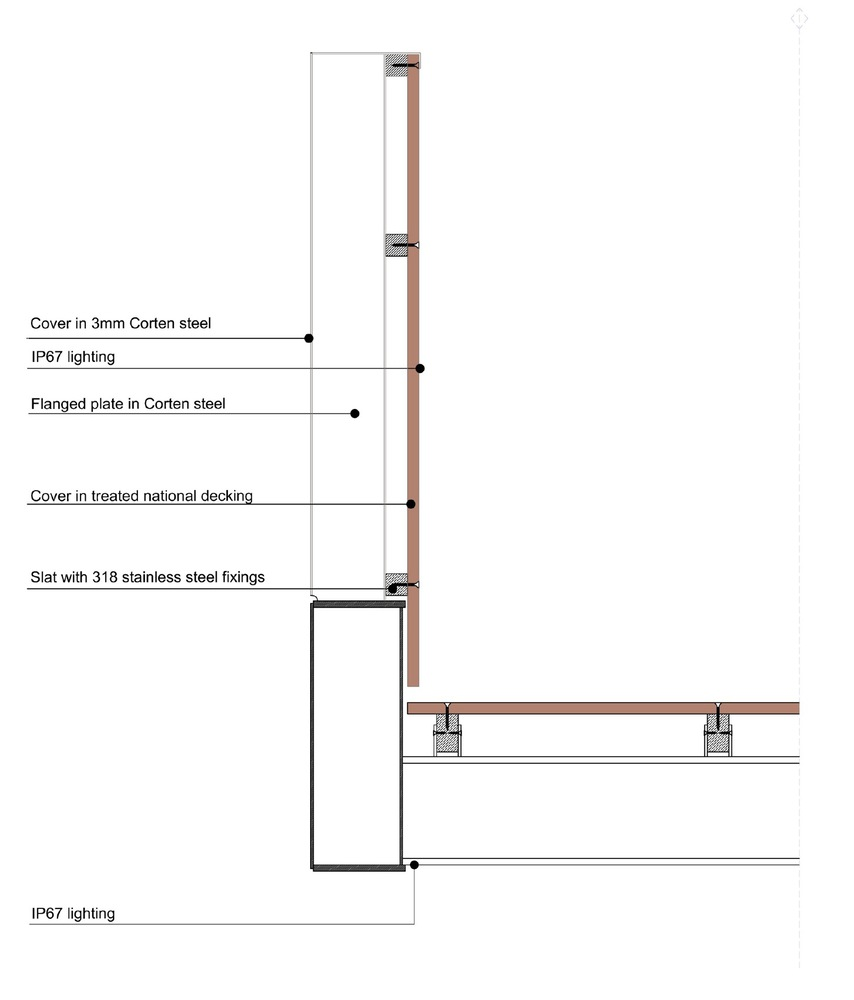 Pedestrian Bridge Design Over the Fareja Bridge by Rómulo Neto ...