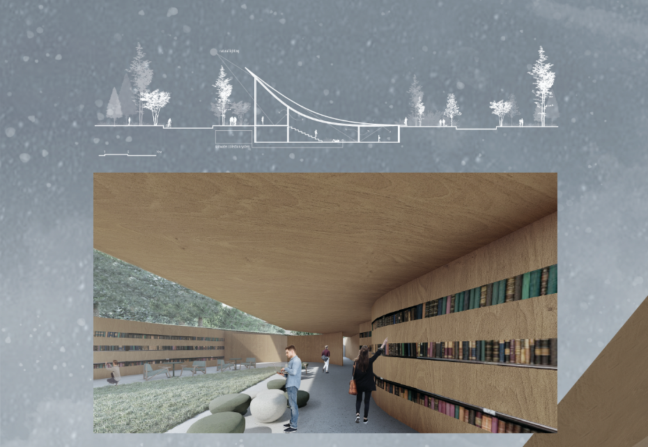 Solarium: A Sustainable Library Design in Extreme Climates | Landscape ...