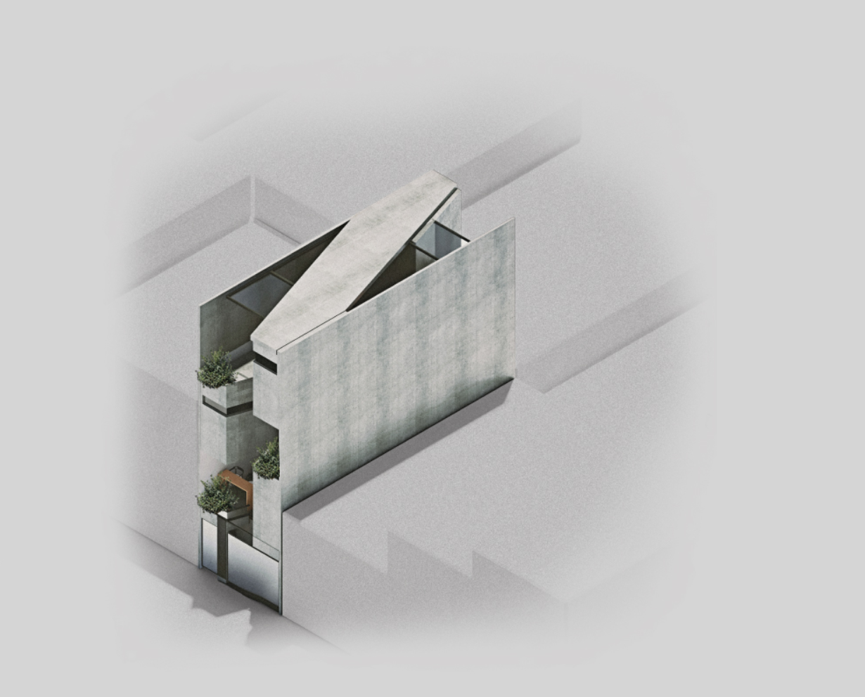 Decussate Dorm: Compact Co-living Architecture for a Super-aged Society ...