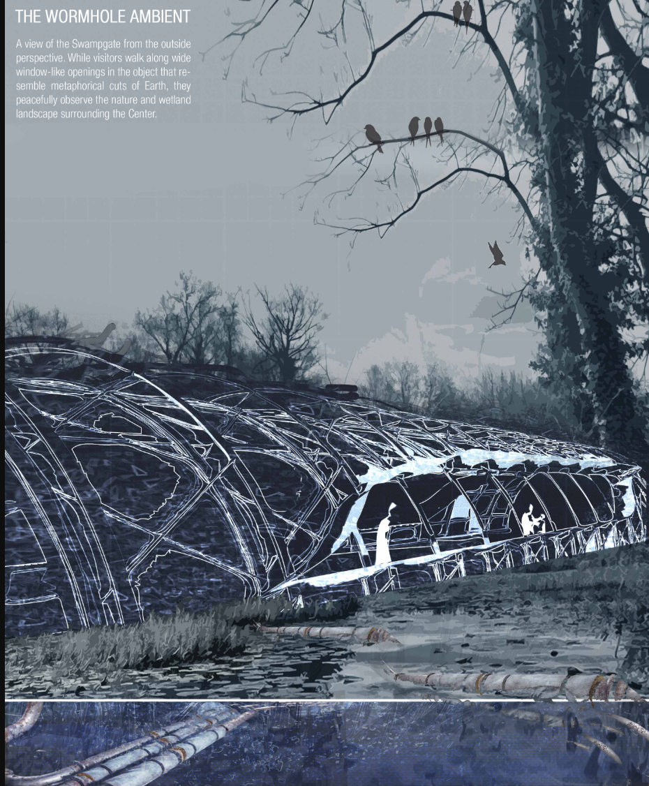 WORMHOLE – The Swampgate | Architecture Story