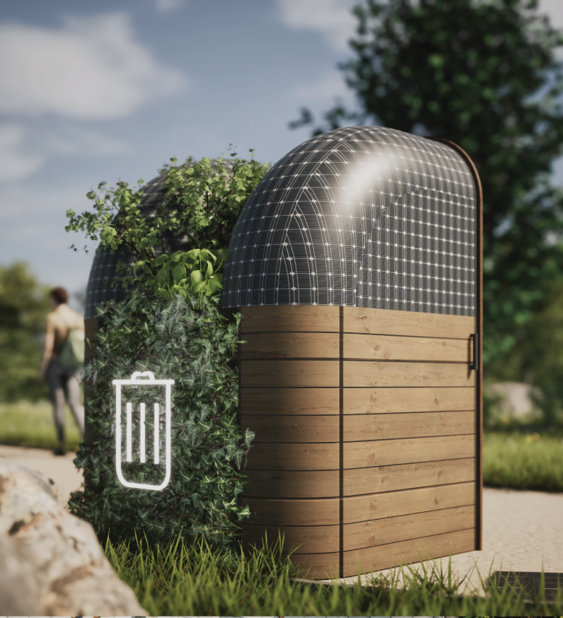 Public Smart Bin: A Sustainable Urban Design Solution | Industrial ...
