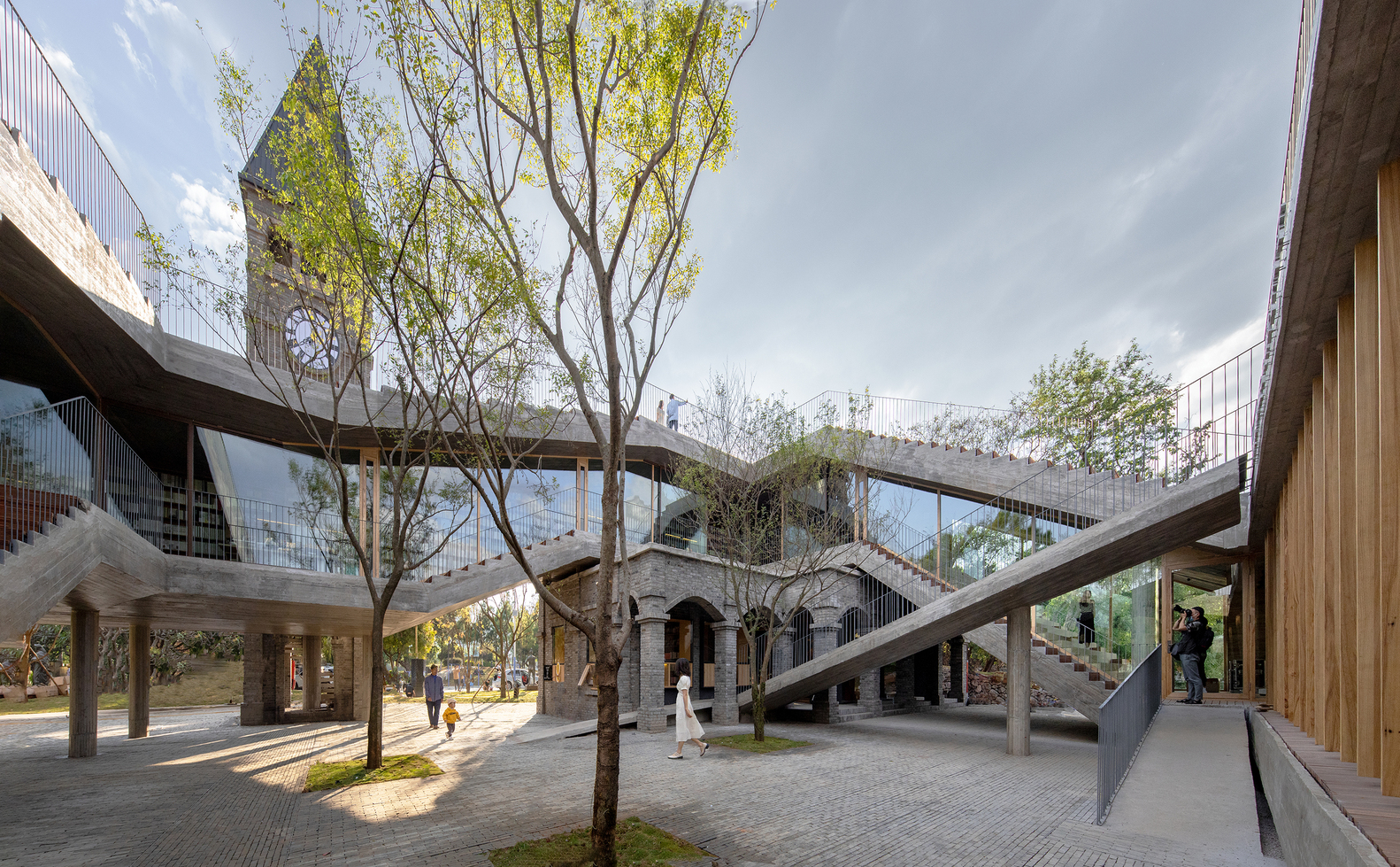 Mengzi NSAU Bookstore of Librairie Avant-Garde: A Masterpiece of ...