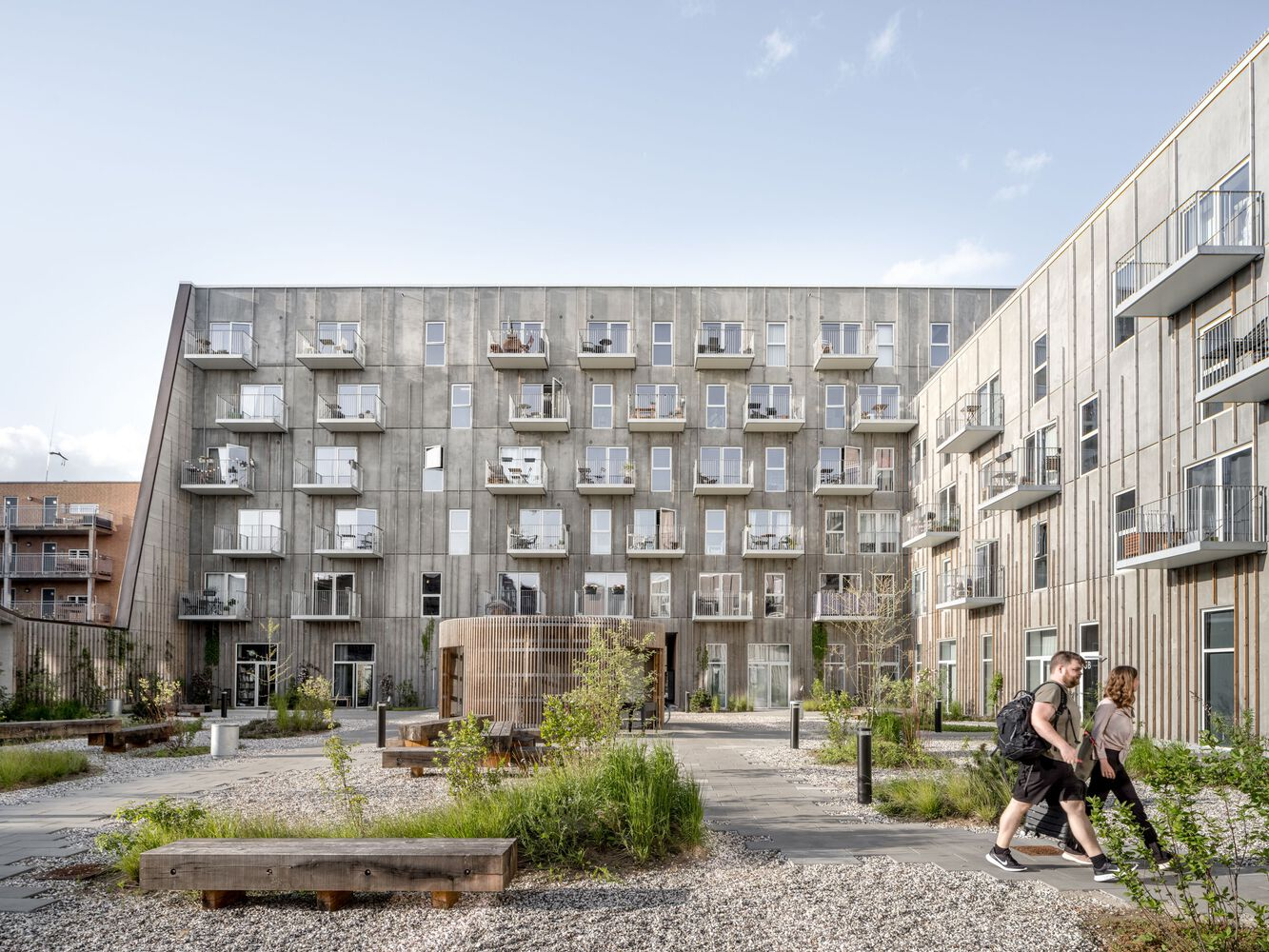 Katrinebjerg / Dept. 76 Student Housing by ADEPT + Luplau Poulsen: A Model of Sustainable ...