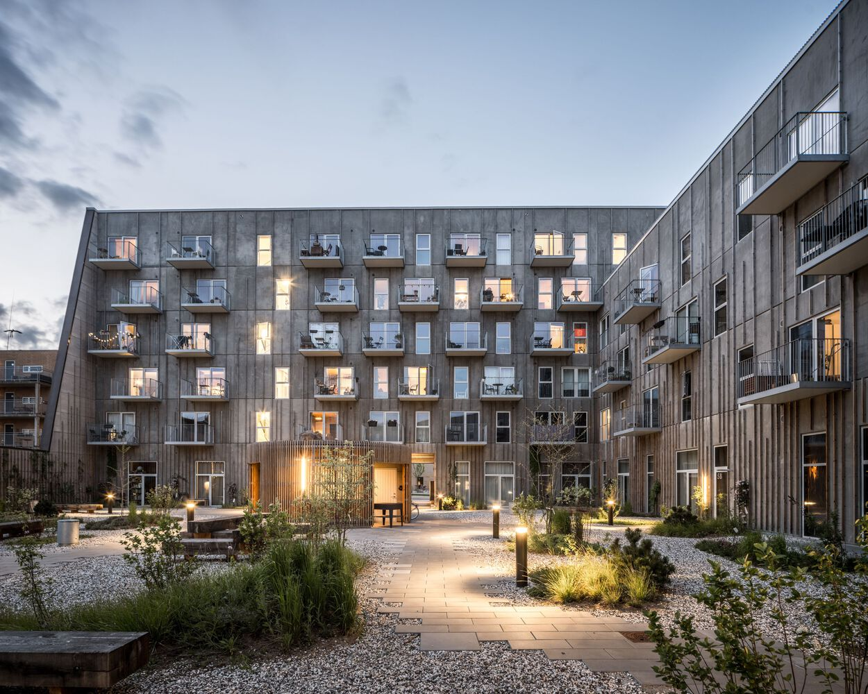 Katrinebjerg / Dept. 76 Student Housing by ADEPT + Luplau Poulsen: A Model of Sustainable ...