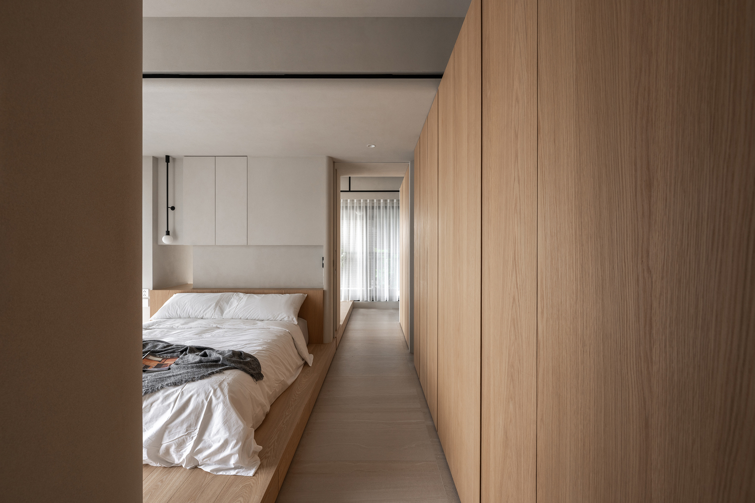 Curved Interior Design in the Slow Rhythm Apartment by KC Design Studio ...