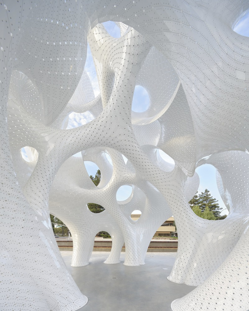 The Orb by MARC FORNES / THEVERYMANY: A Masterpiece of Parametric Architecture Pavilion Design ...