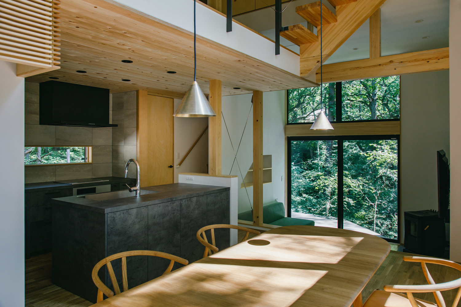 Mountain Retreat House Design at the Foot of Mt. Asama by norari works | Architecture Blog