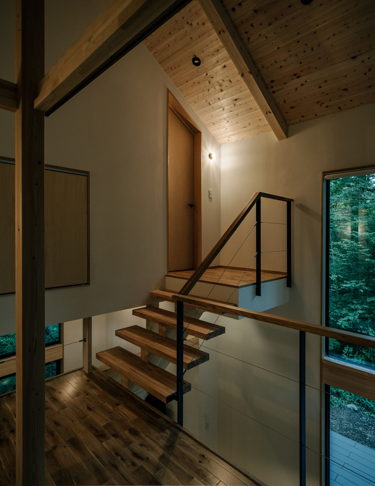 Mountain Retreat House Design at the Foot of Mt. Asama by norari works | Architecture Blog