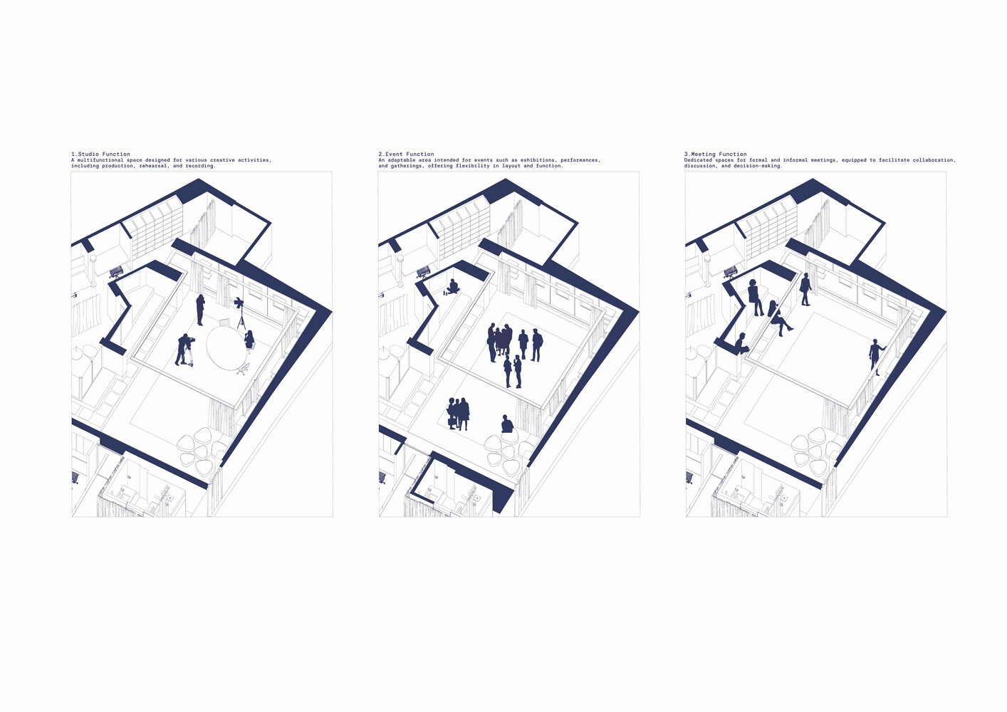 Flexible Office Interior Design in Türkiye: Remy Global Office by KAT73 ...