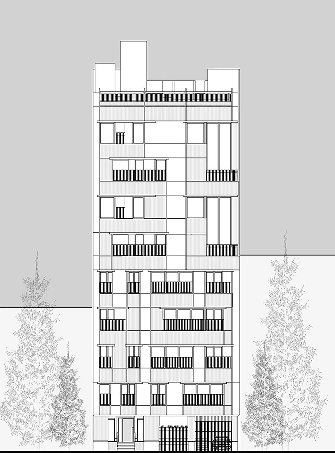 Miyan Residential Building by Pi Architects: A New Approach to Multi-Level Urban Residential ...