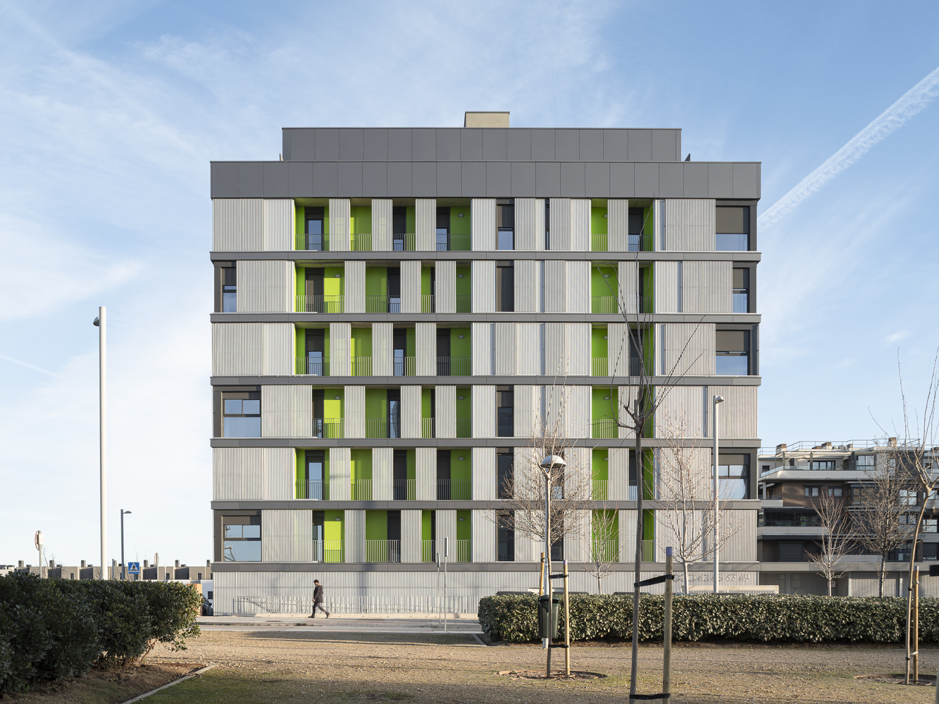 Sustainable Social Housing Architecture: 116 Public Housing Units in ...