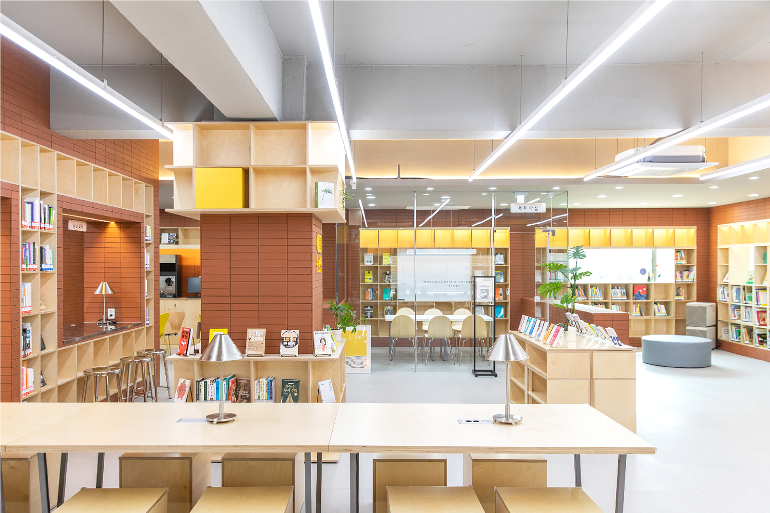 The Red Brick Library by G/O Architecture — A New Vision for Community Libraries in Gangdong-gu ...