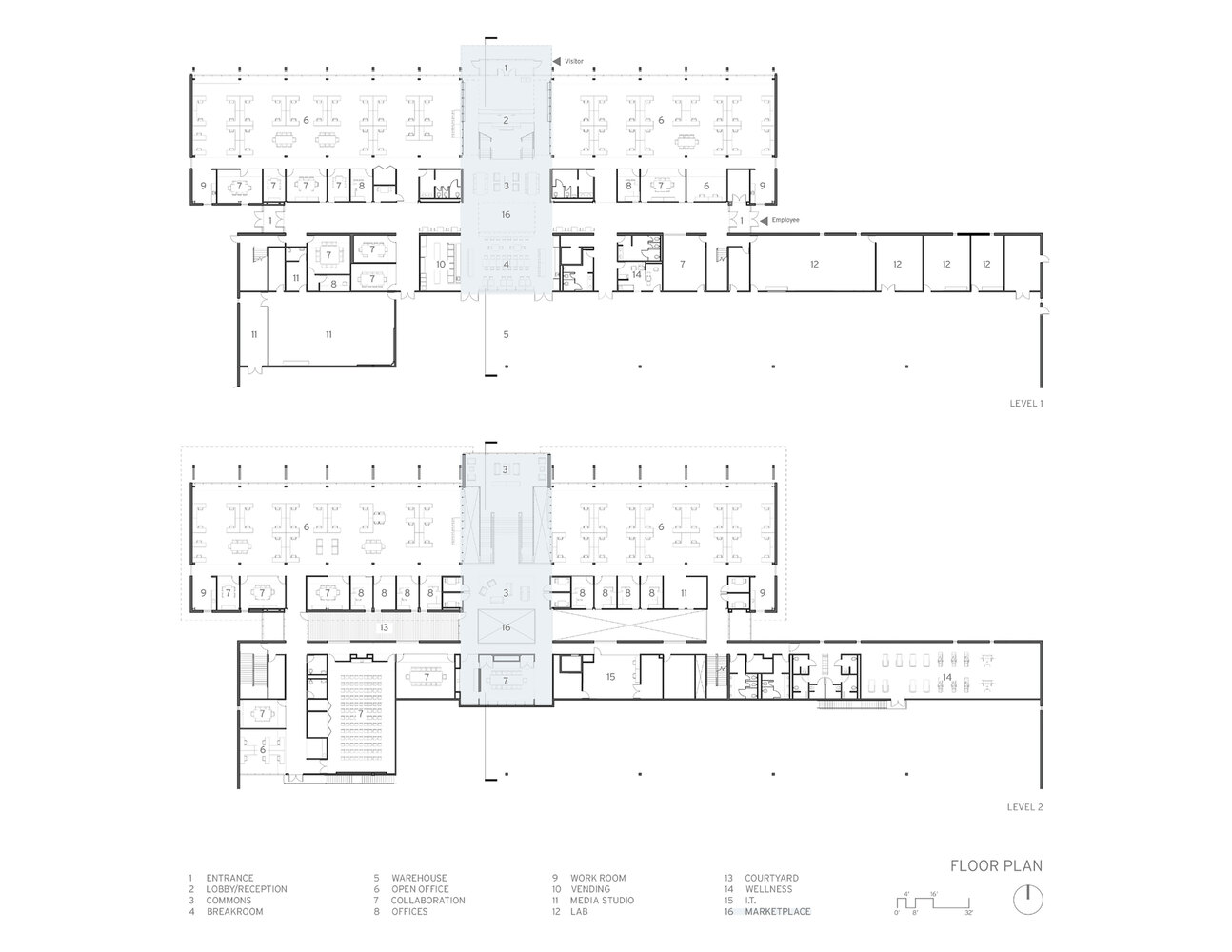 Modern Corporate Headquarters Design: Neumann Monson’s Integrated ...