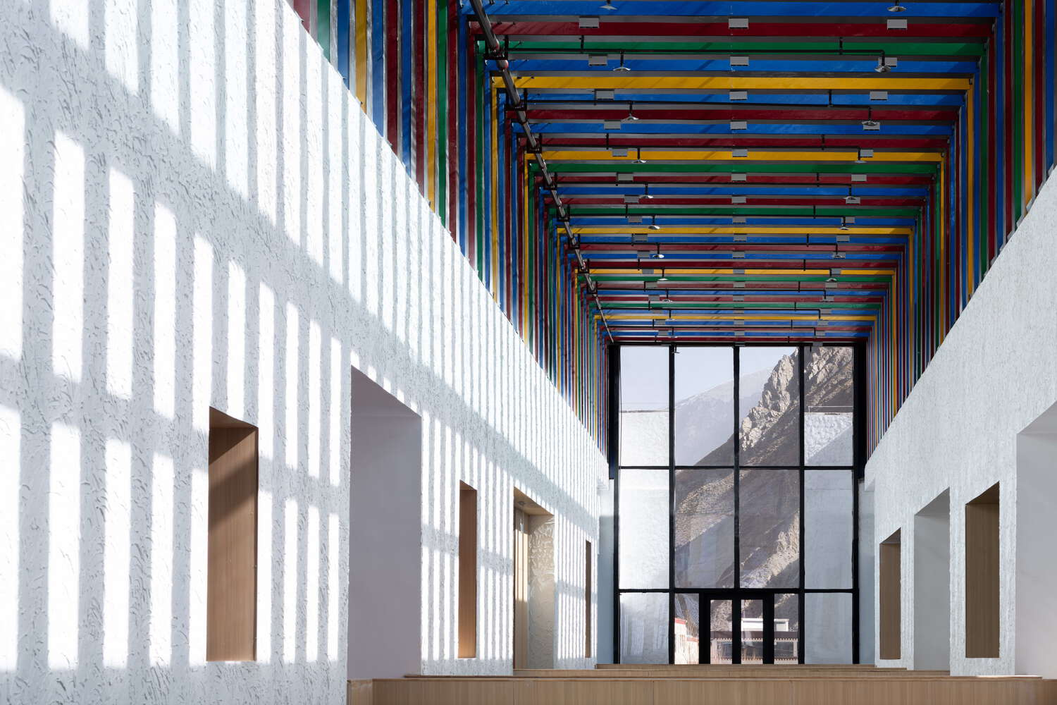 The Multifunctional Art Center Architecture at Lhozhag County Middle ...