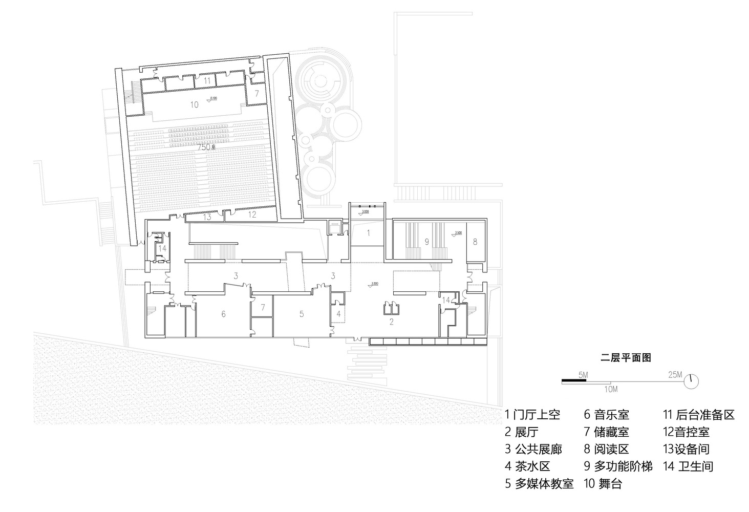 The Multifunctional Art Center Architecture at Lhozhag County Middle ...