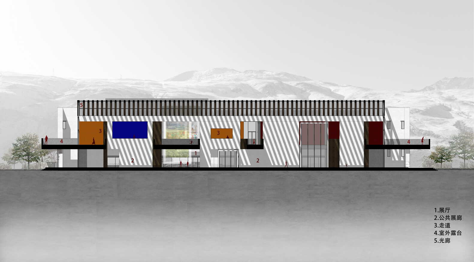 The Multifunctional Art Center Architecture at Lhozhag County Middle ...