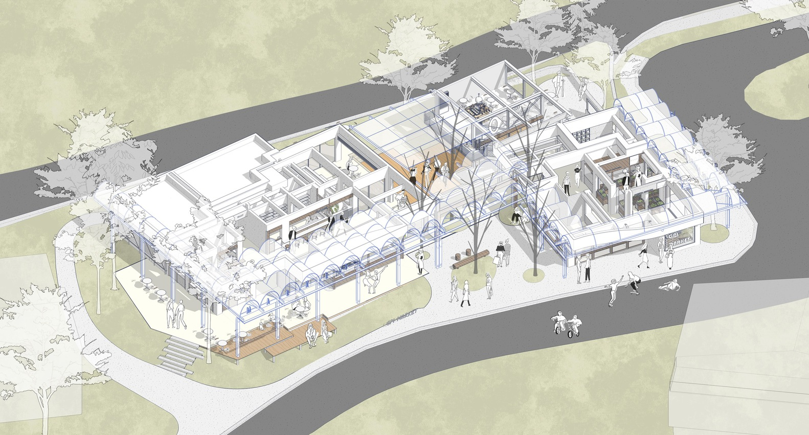 Contemporary Market Design in China: KOKO Market by Vari Architects ...