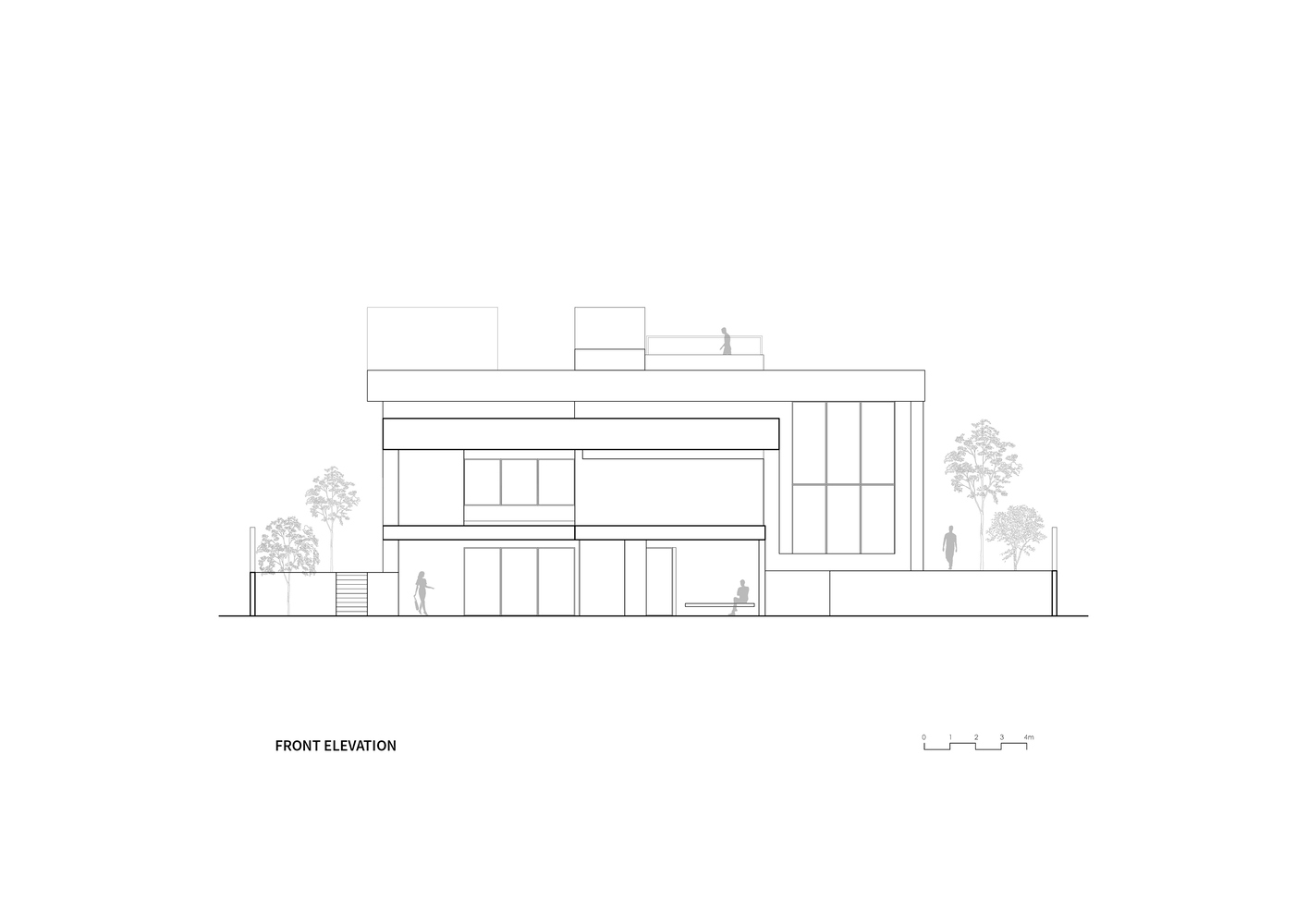 Flovik House by Fabian Tan Architect: A Modern Split-Level House Design ...