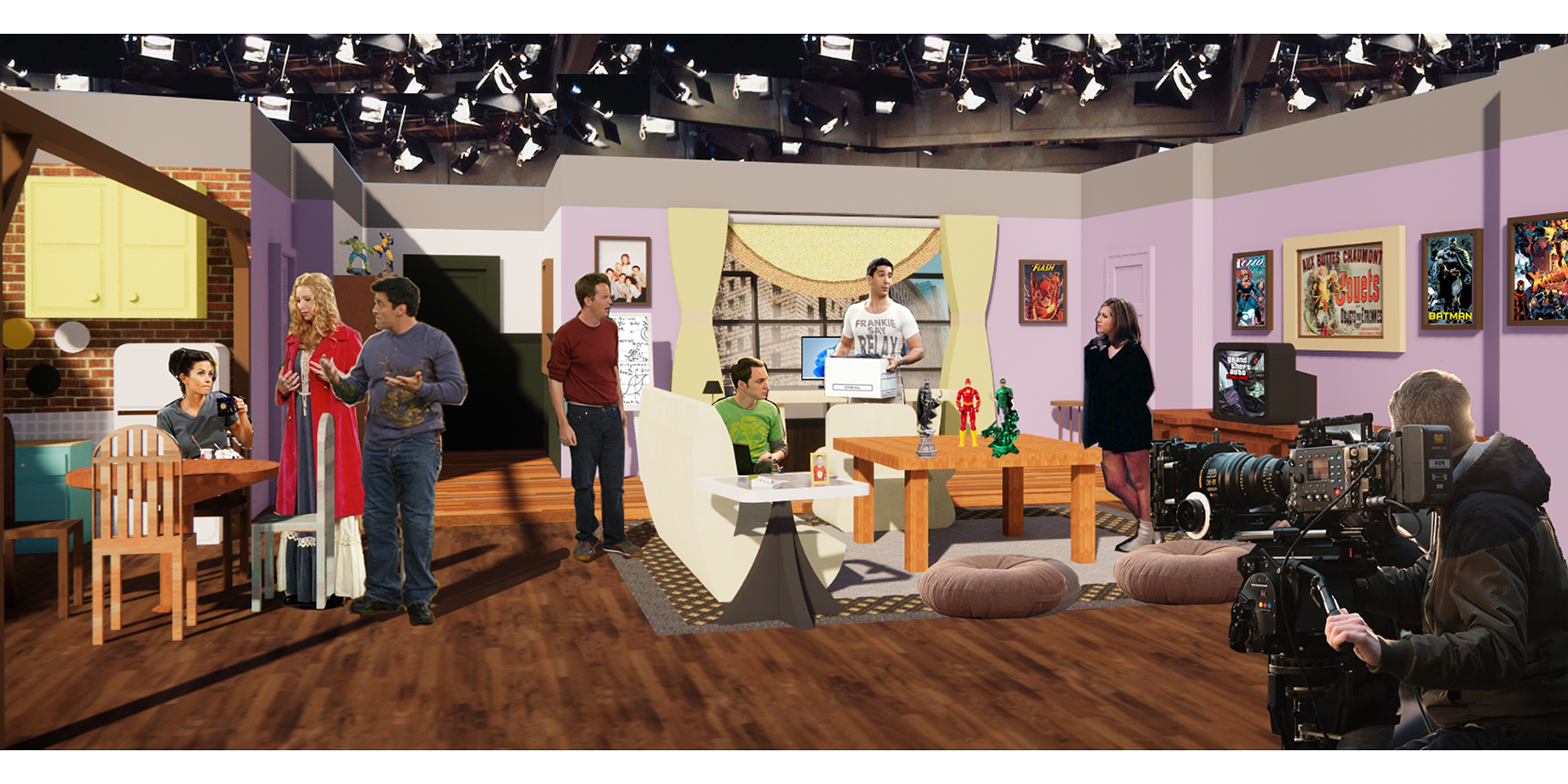 The Best Cross-over in the History of TV | Interior Design Design Process