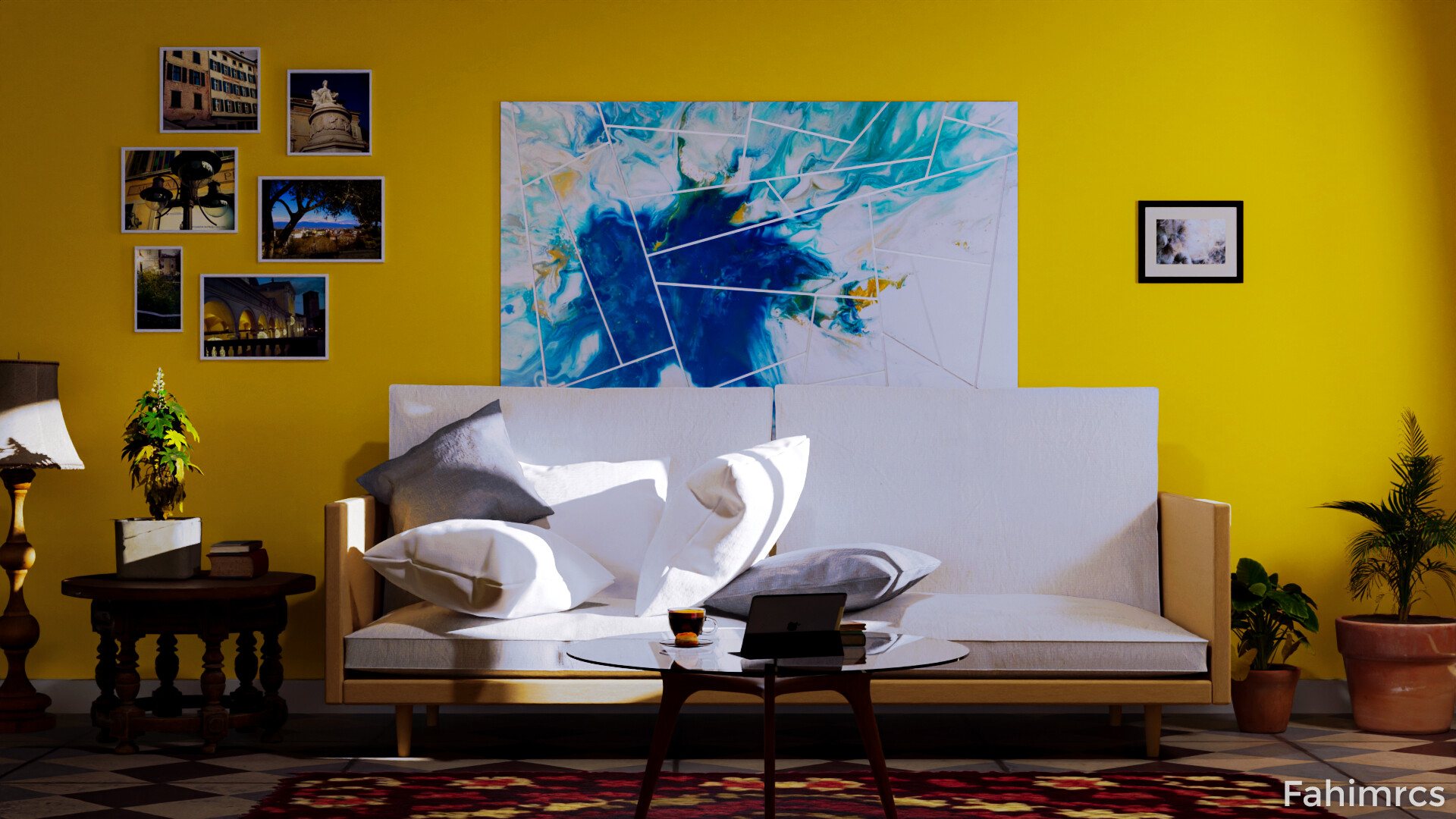 Archviz Interior render with cycles | Interior Design Story