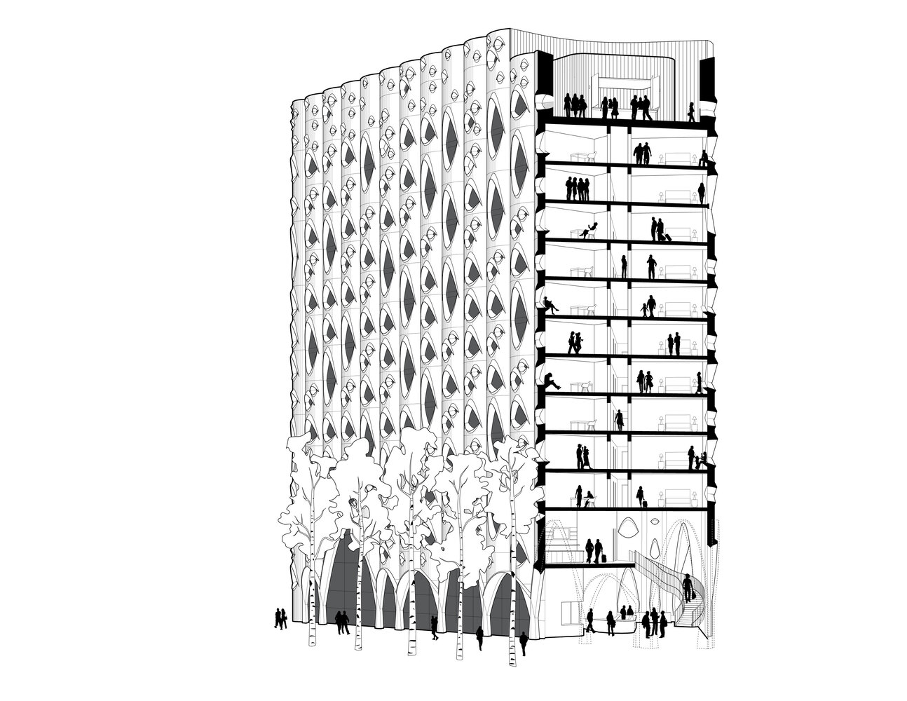 Populus Hotel Studio Gang – A Landmark of Sustainable Hospitality in ...