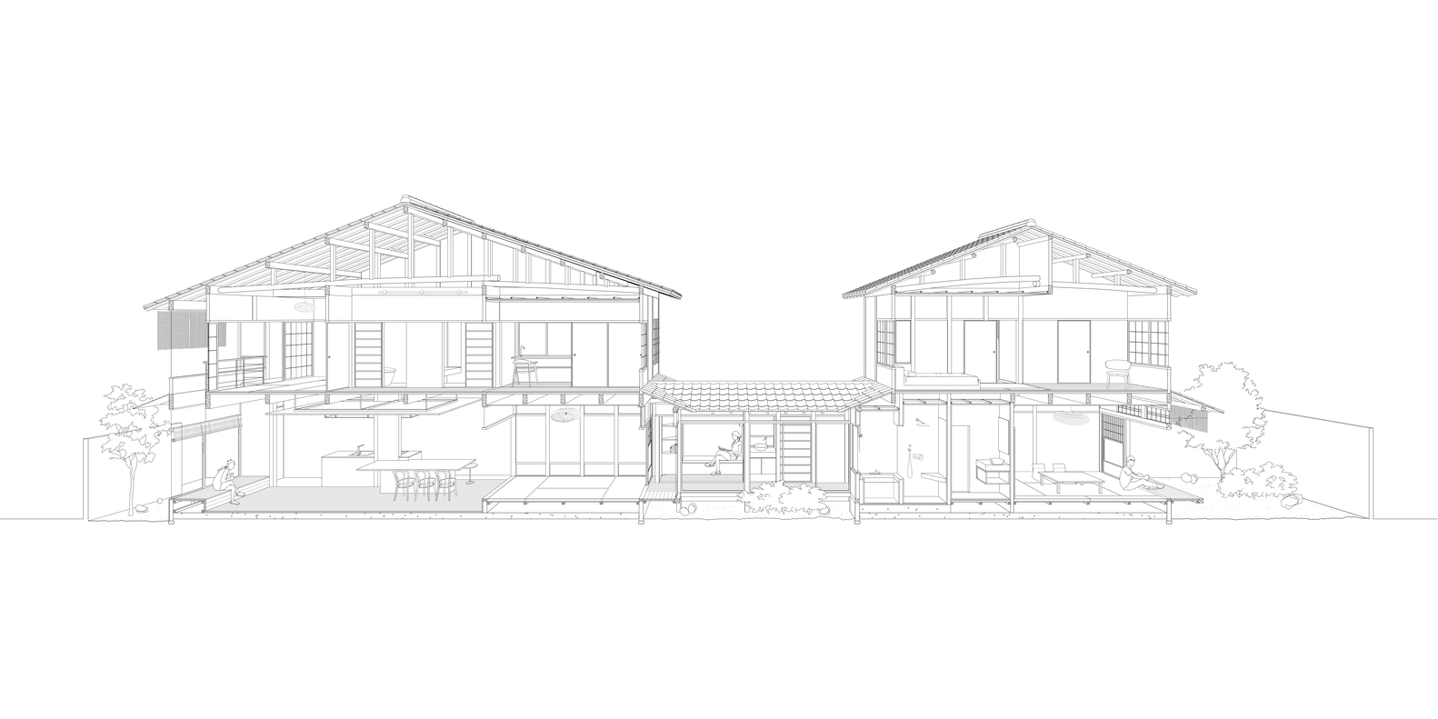 Kyoto Machiya Renovation: House Mokusei by Atelier Yoo | Architecture Blog