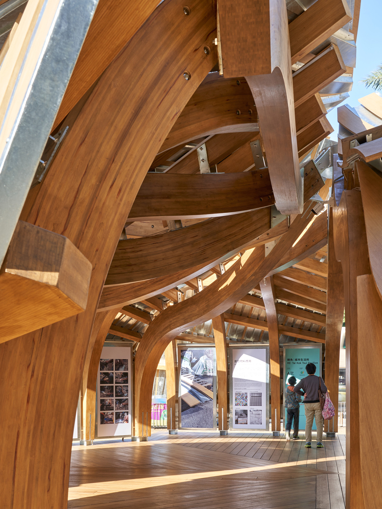 Bamboo Pavilion Design in Hong Kong – Urban Living Lab by Su Chang ...