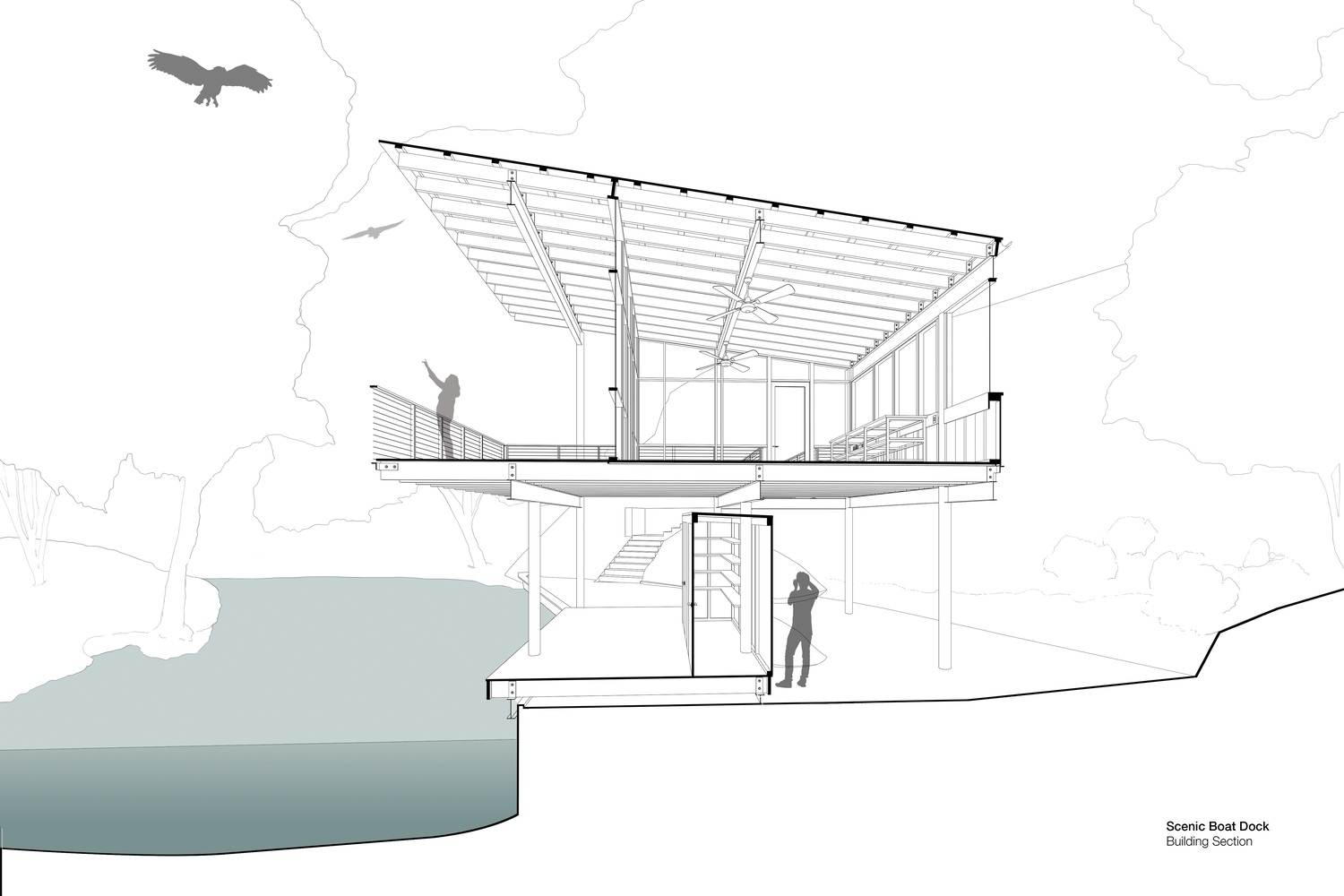 Roost Platform: A Masterpiece of Elevated Waterfront Architecture by ...