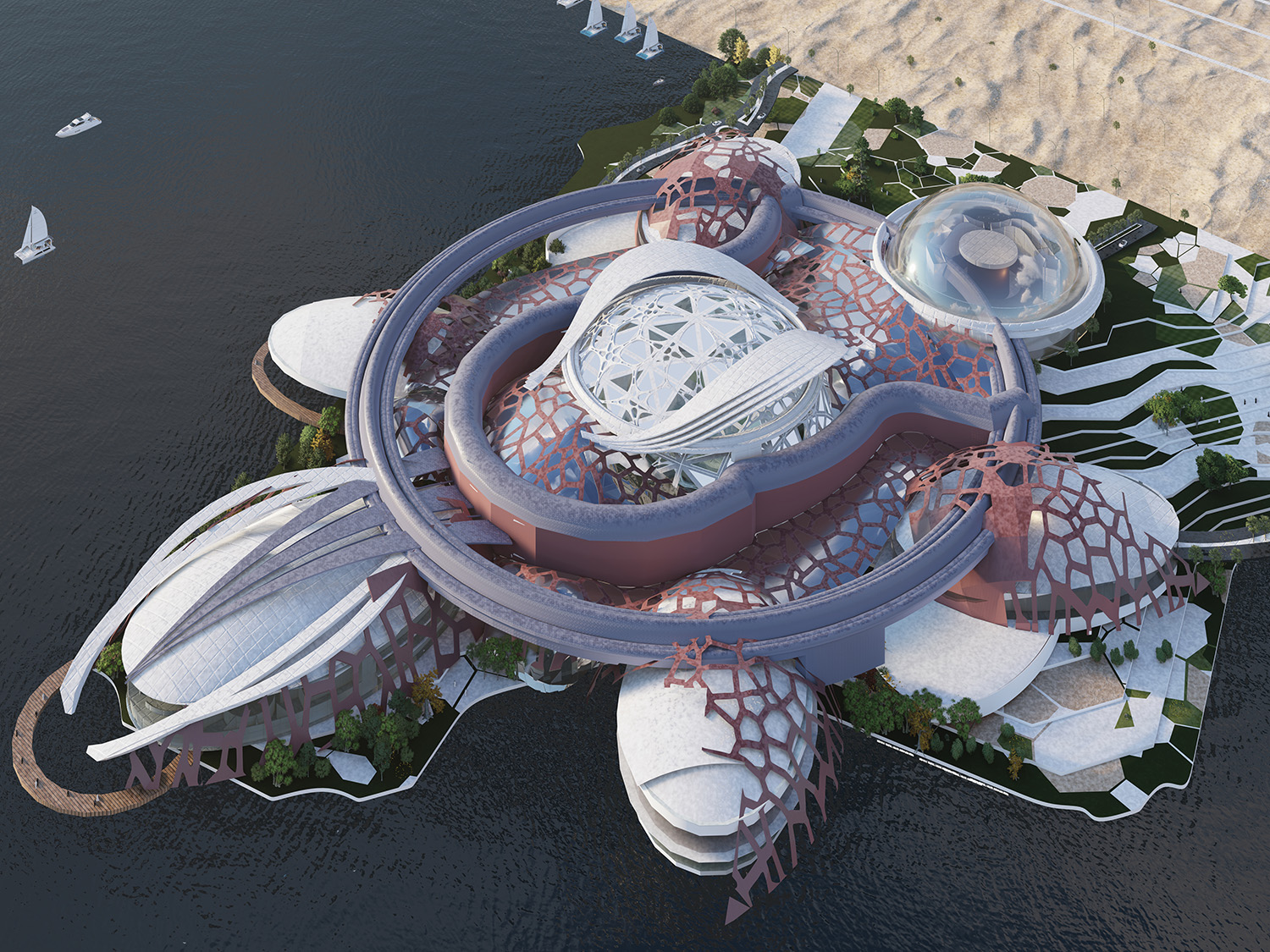 Bio integrated conservation and research centre | Sustainable Design ...