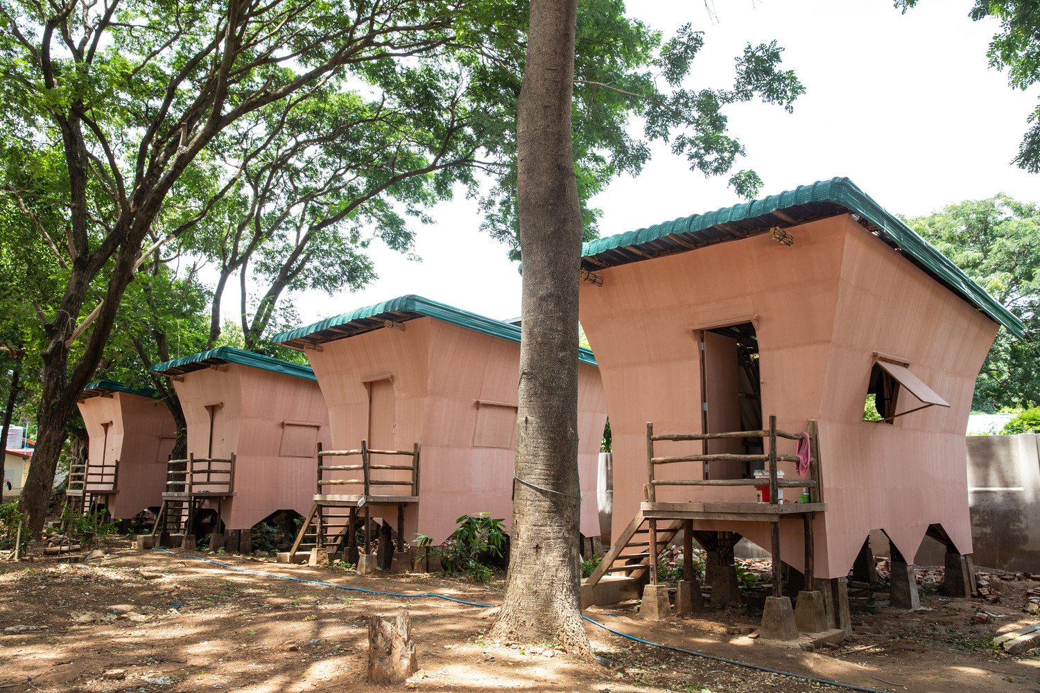 Housing NOW / Blue Temple: Modular Bamboo Homes for Crisis-Resilient ...