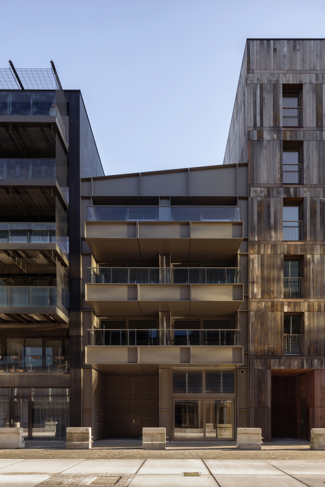 Houtrak Apartments: Sustainable Prefabricated Living on Oostenburg ...