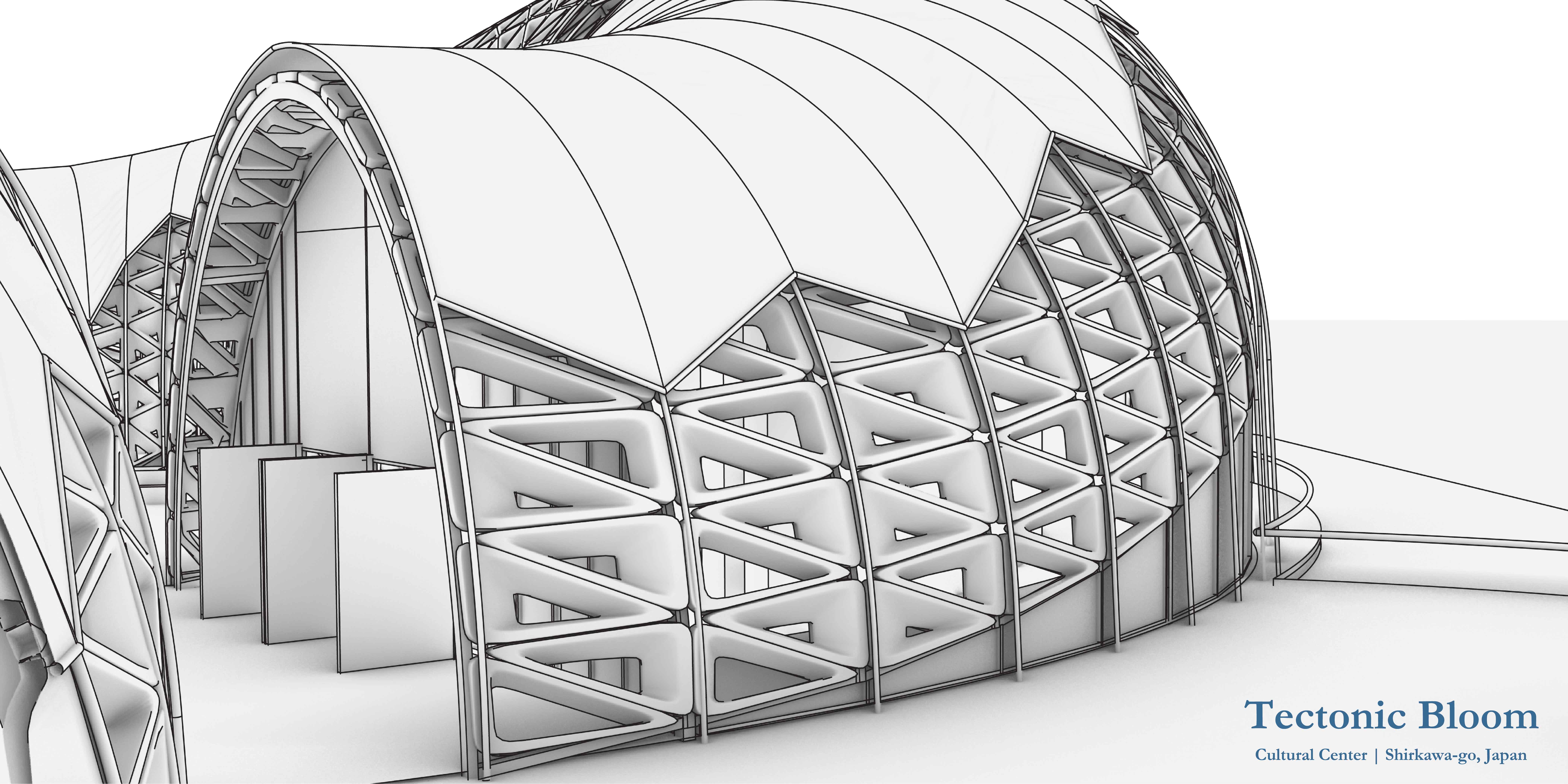 Tectonic Bloom | Cultural Architecture Project