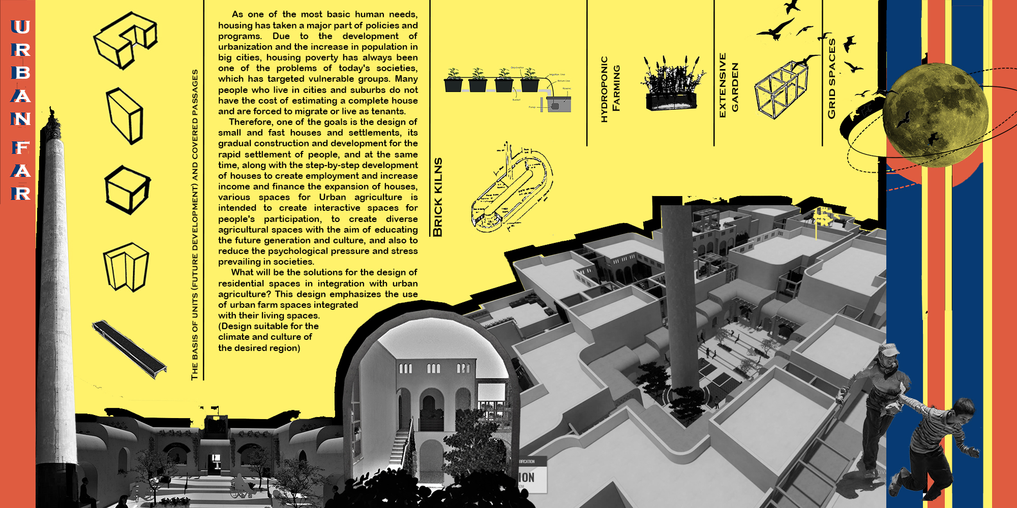 Incremental Housing Design with Urban Farm approach | Landscape Design ...