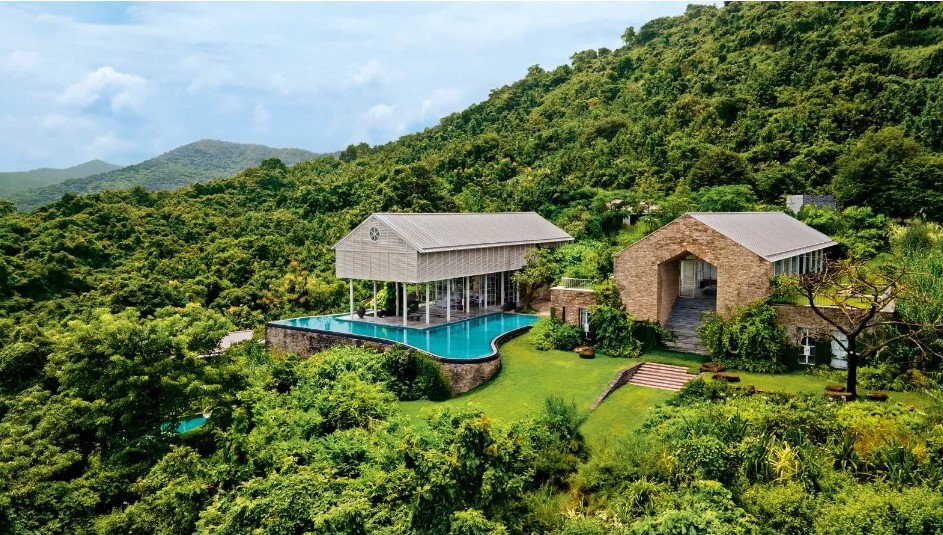 Home in Alibag is a perfect example of how architecture and landscape ...