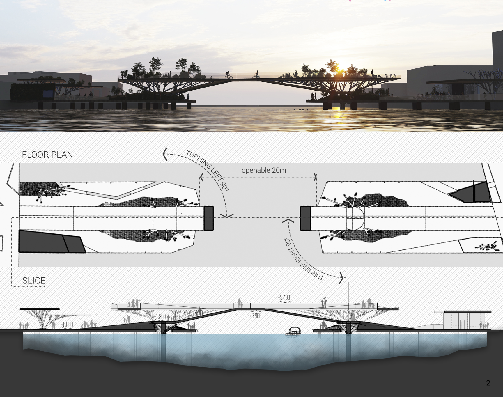 The City Link – Link Tree Bridge | Public Building Review