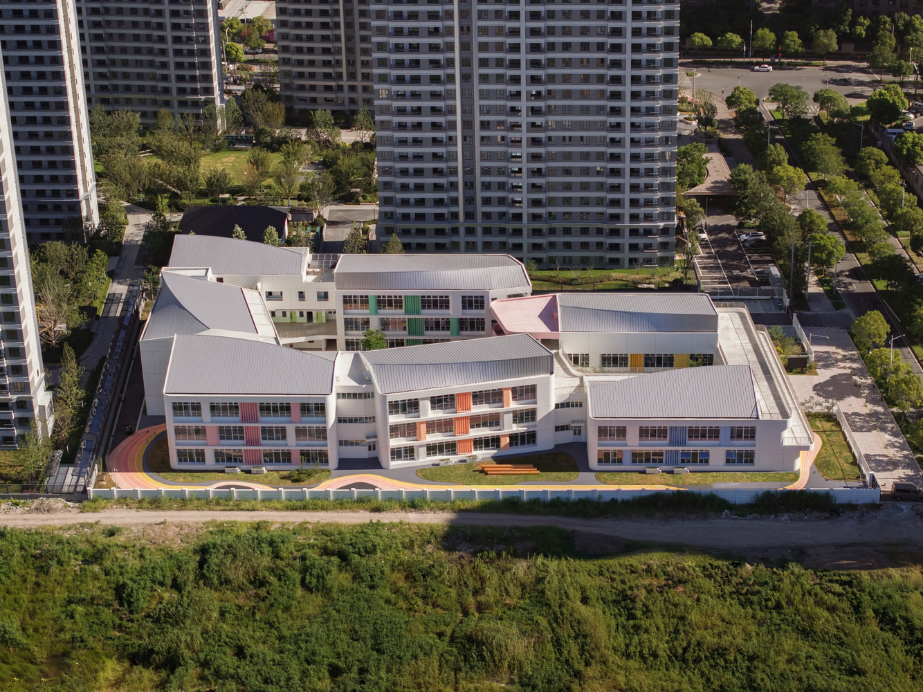 Sky Castle Kindergarten by SoBA — A Cloud-Inspired Campus Elevating ...