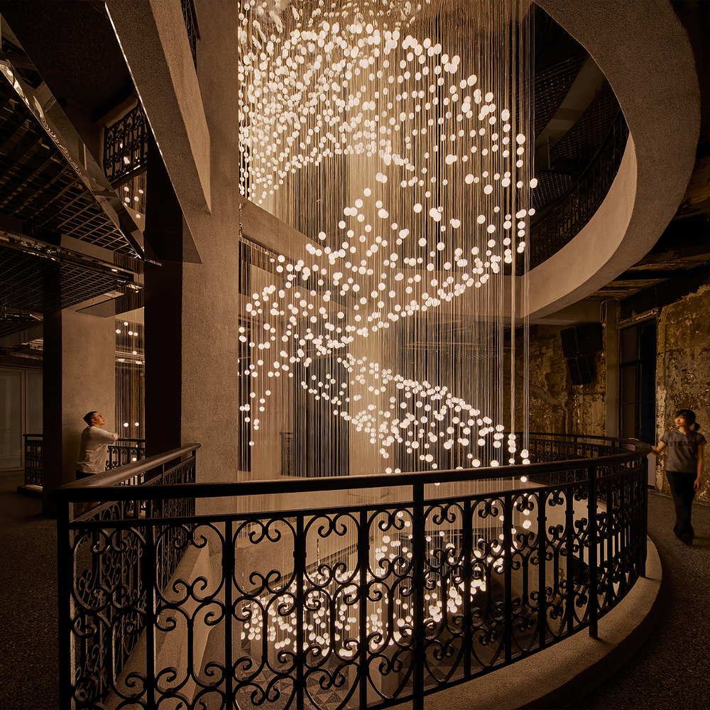 Nebula Installation by Atelier I-N-D-J: A Sensory Portal Between Past ...