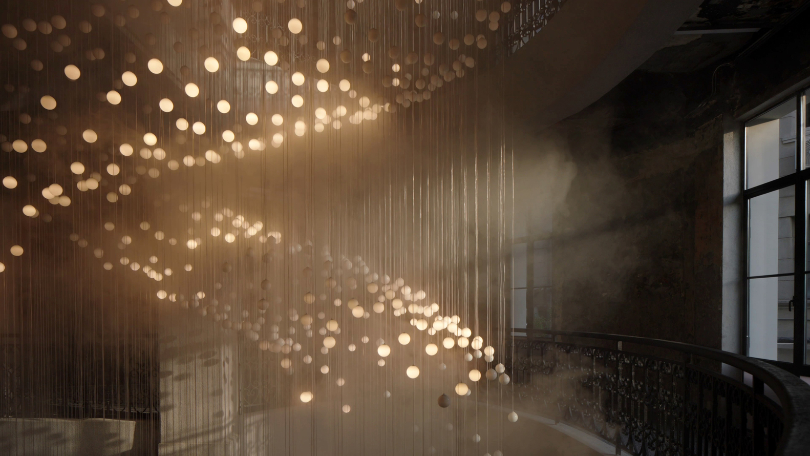 Nebula Installation by Atelier I-N-D-J: A Sensory Portal Between Past ...