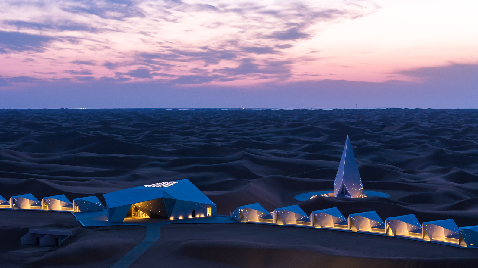 ZhongWei Desert Diamond Hotel: A Diamond Amid the Desert Landscape ...