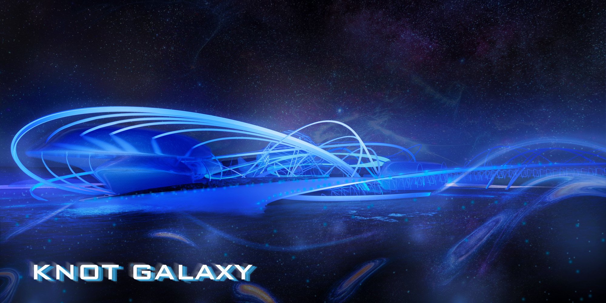 Knot Galaxy: Space Exploration Center | Space Architecture Story