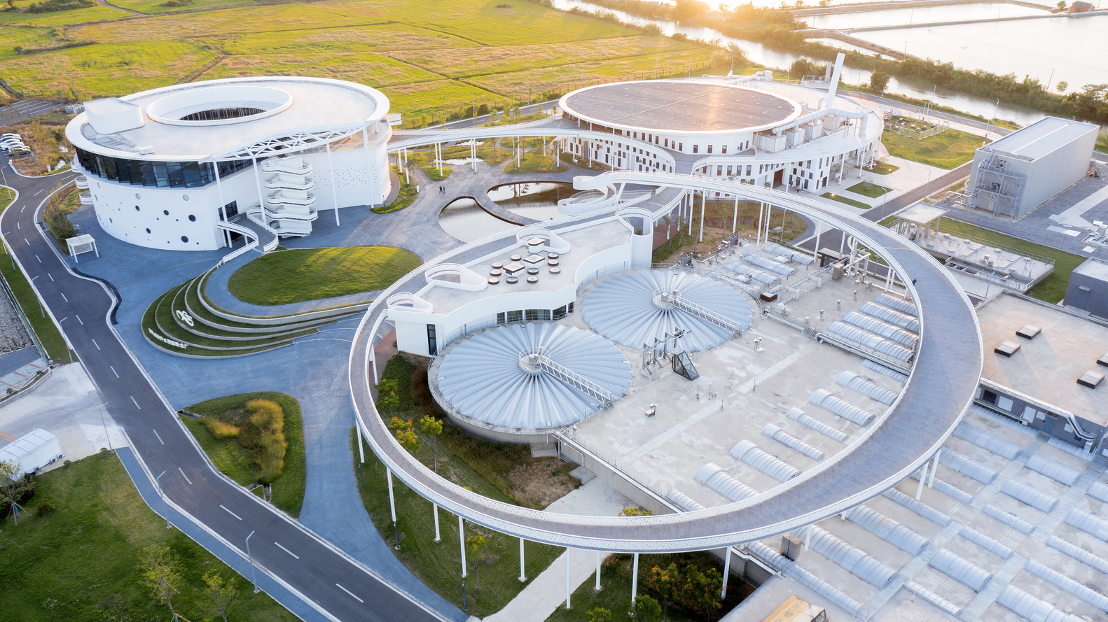 Concept WRRF Yixing Water Resource Recovery Facility by THAD SUP ...