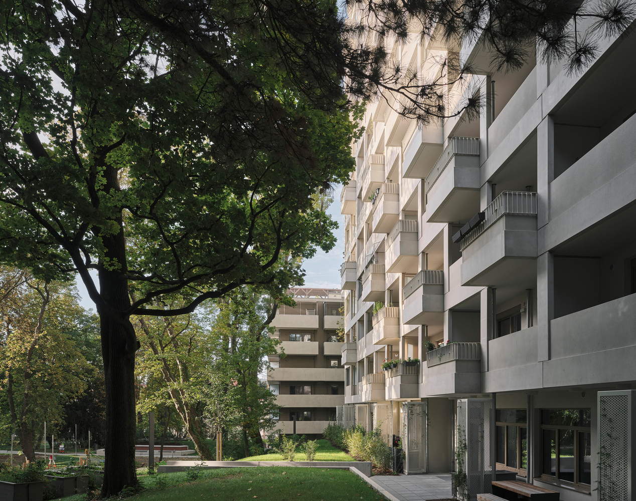 Modern Social Housing Design in Vienna - Sustainable Living Spaces with ...